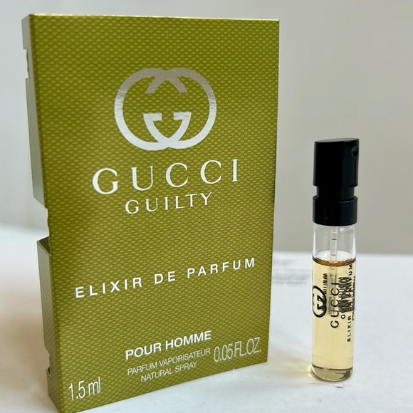 Gucci | Grooming | Gucci Guilty Elixir De Parfum Pour Homme Sample ...